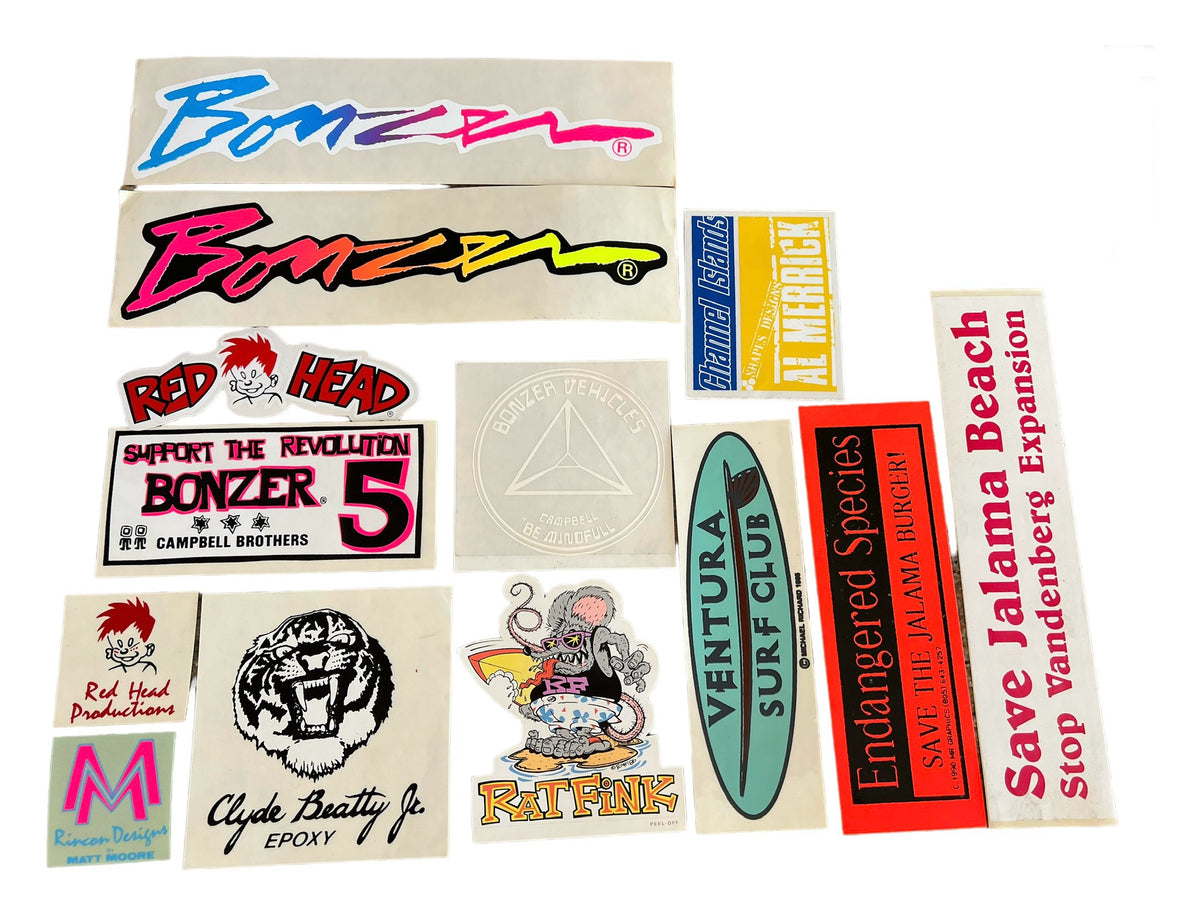 Vintage Surfboard Stickers – Chubbysurf